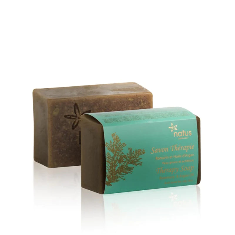 Rosemary and argan oil Therapeutic Soap for oily and acne-prone skin ...